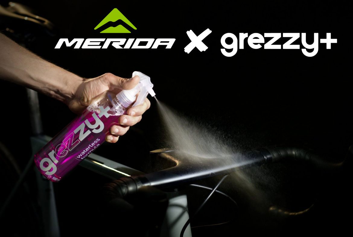 Kleurrijke onderhoudsproducten Grezzy+ via Merida Benelux - Grinta!