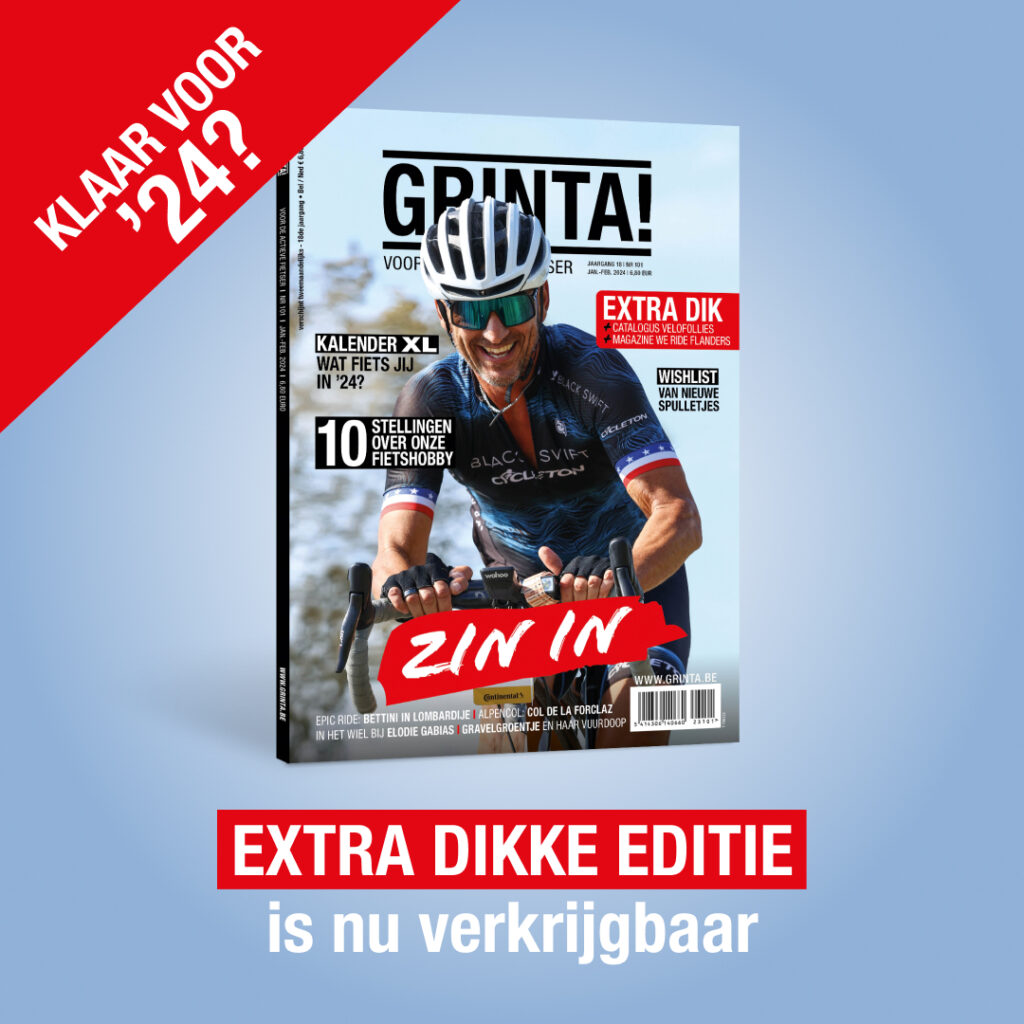 Grinta! informeert en inspireert de actieve fietser.